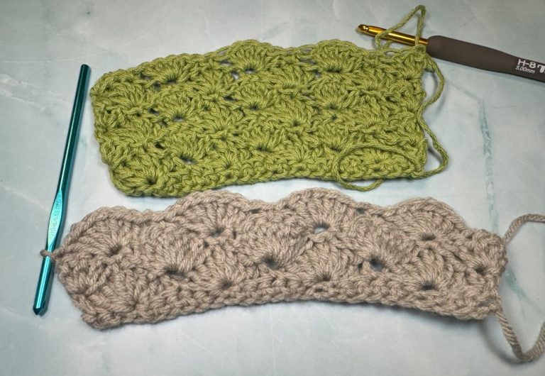 Crochet Shell Stitch - Our Daily Craft