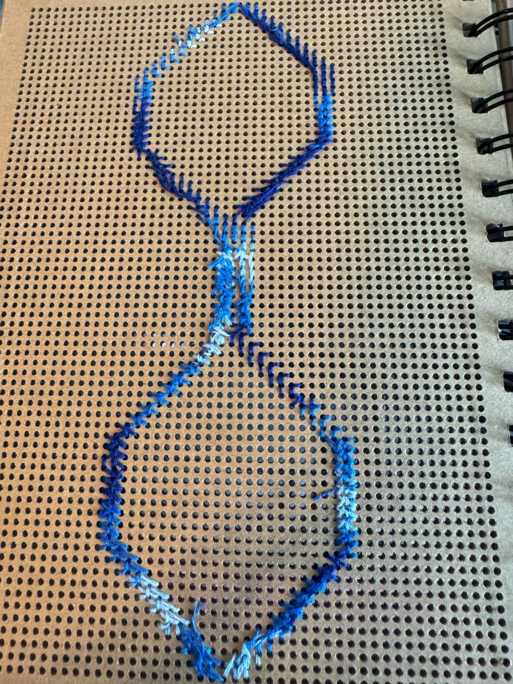 How to Stitch a Stitchable Journal Cover - Our Daily Craft