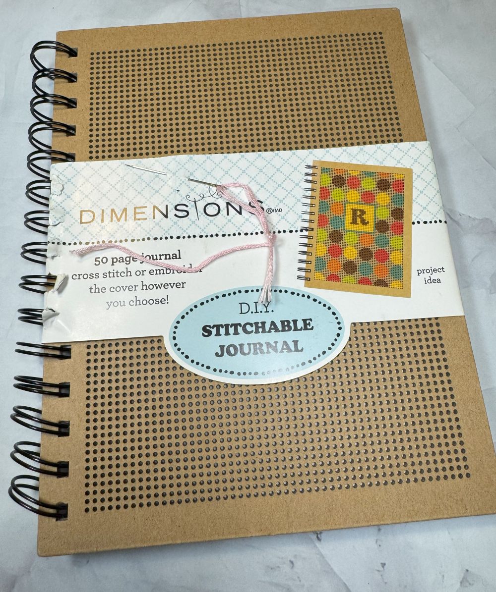How to Stitch a Stitchable Journal Cover - Our Daily Craft
