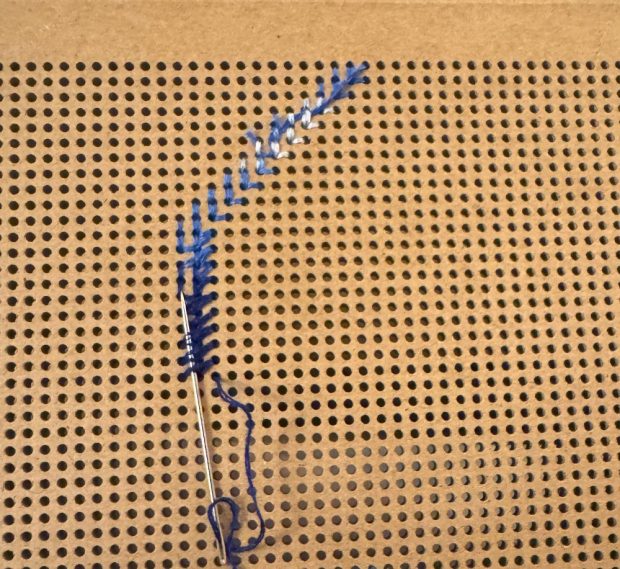 How to Stitch a Stitchable Journal Cover - Our Daily Craft