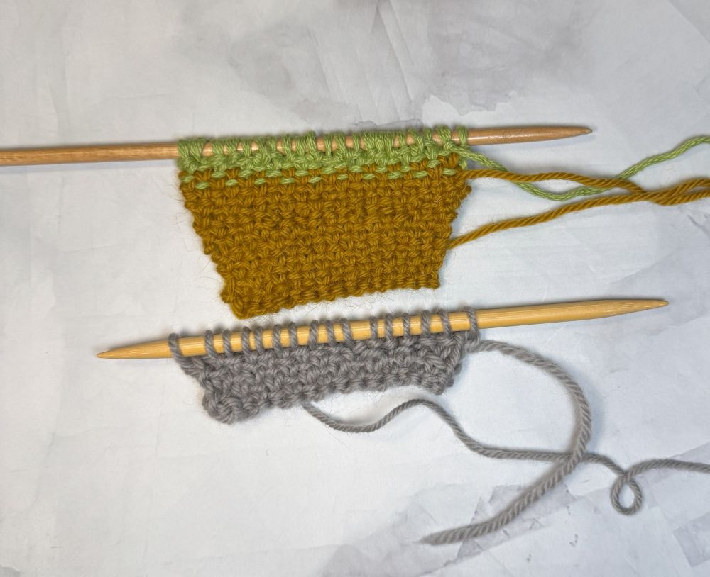 How to Knit Linen Stitch - Our Daily Craft