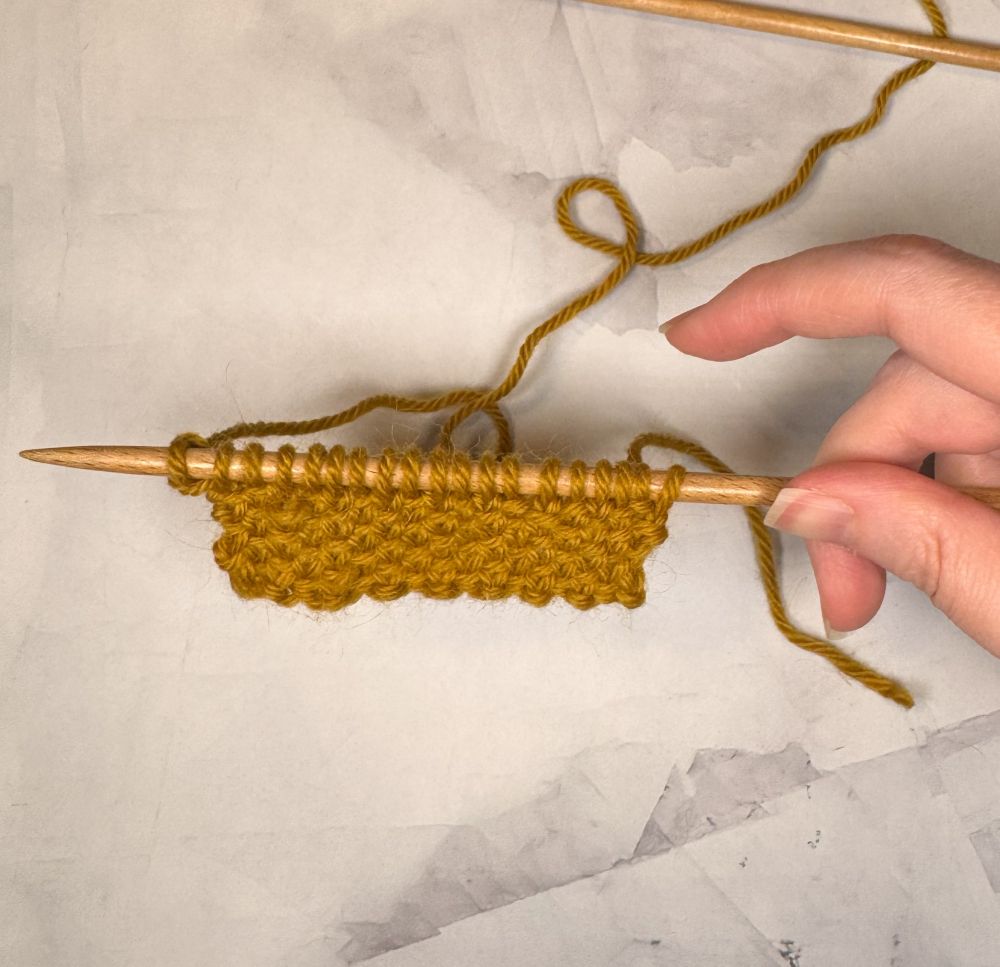How to Knit Linen Stitch - Our Daily Craft