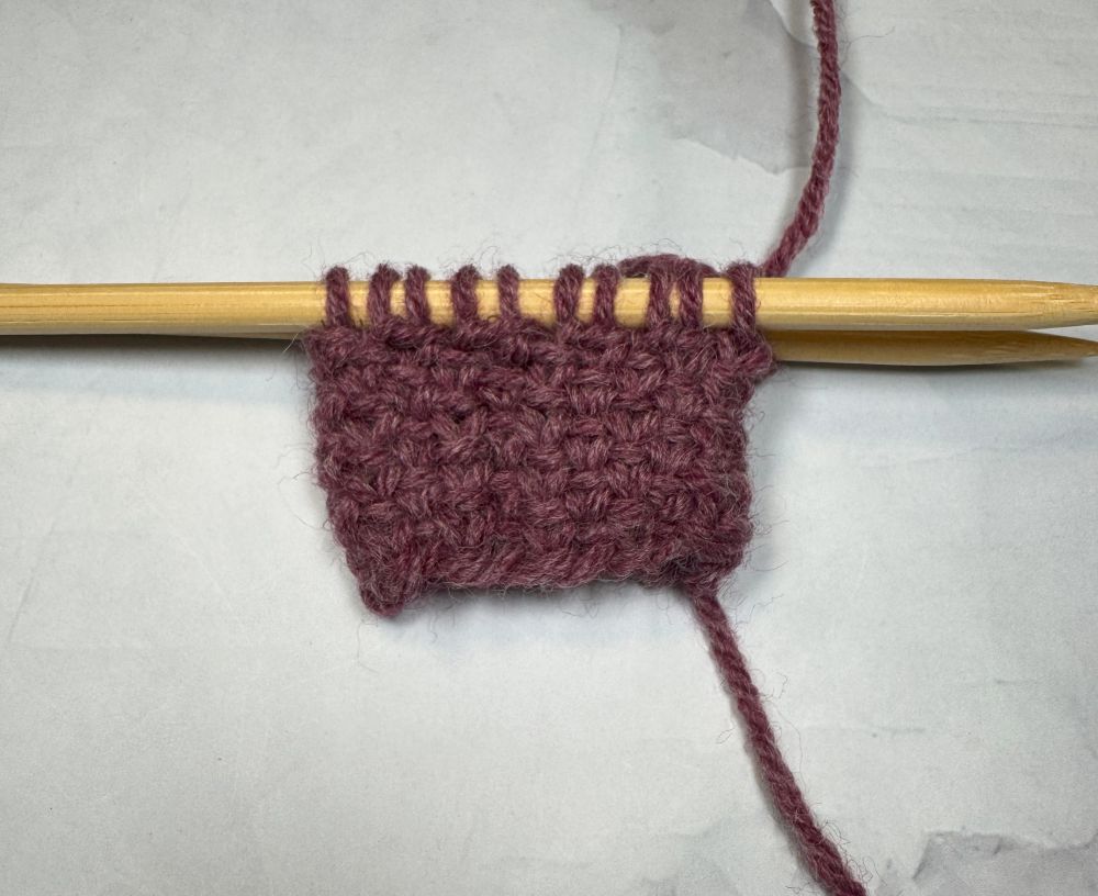 How to Knit Linen Stitch - Our Daily Craft