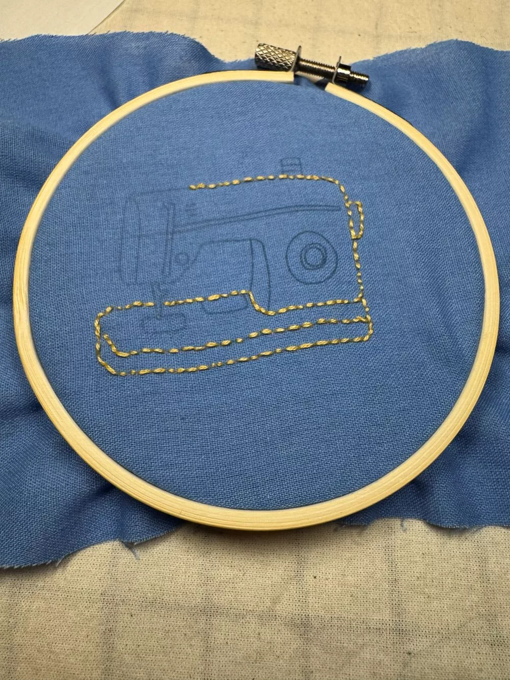 How to Use Iron on Embroidery Patterns - Our Daily Craft