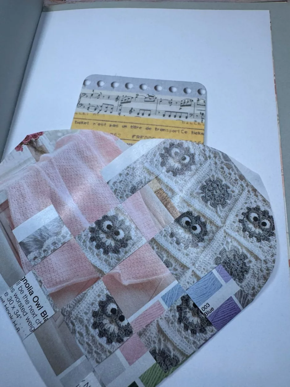 Woven Heart Pocket - Our Daily Craft