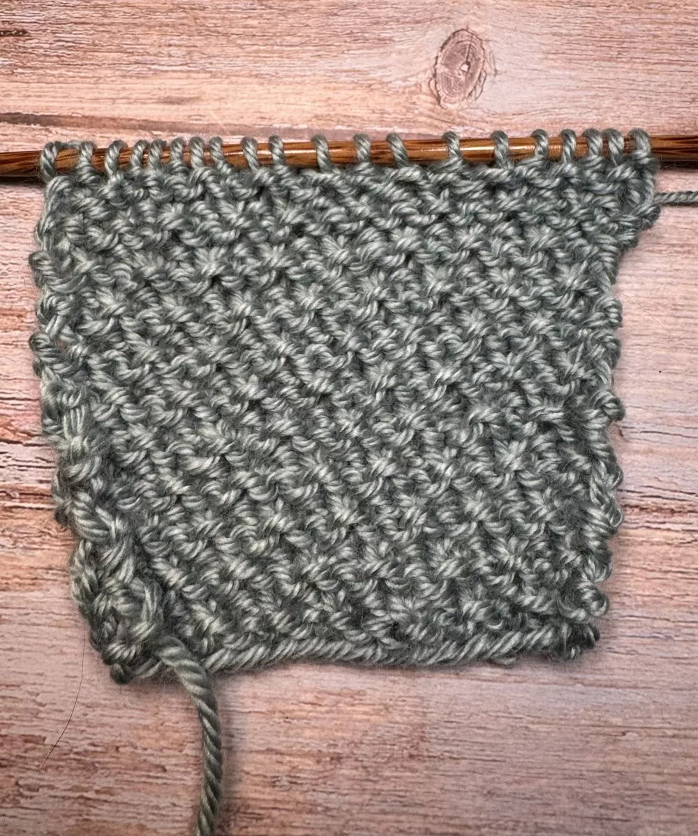 Sand Stitch Knitting Tutorial - Our Daily Craft